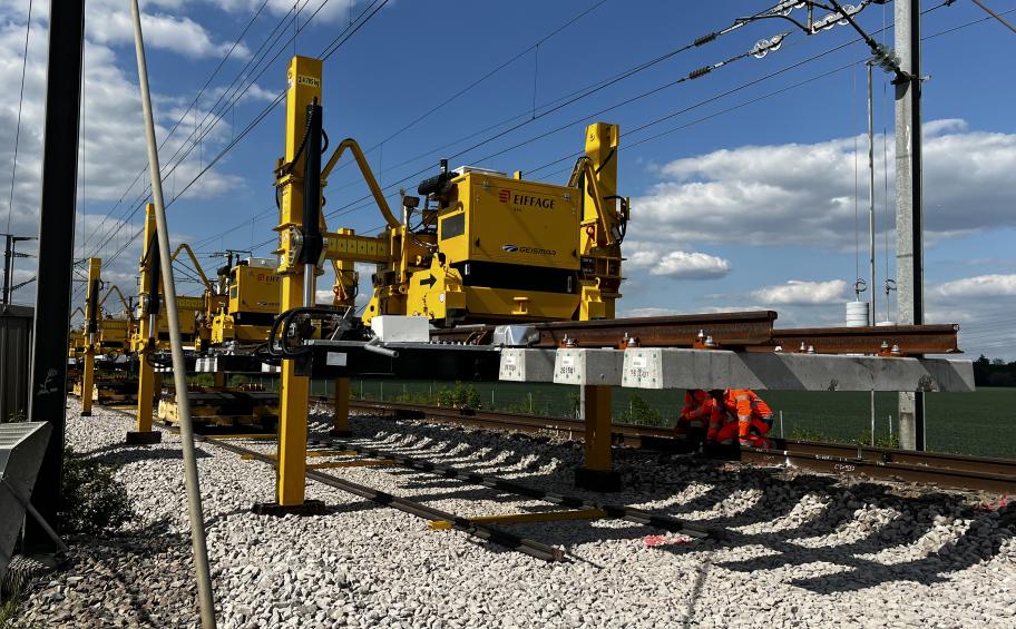 | Eiffage Rail renews the track switches and crossings of the South ...